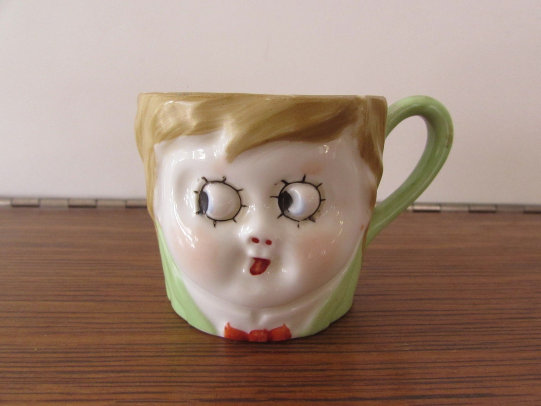 Nippon Kewpie Mug, Antique Nippon Kewpie Mug, Antique Nippon Mug ...