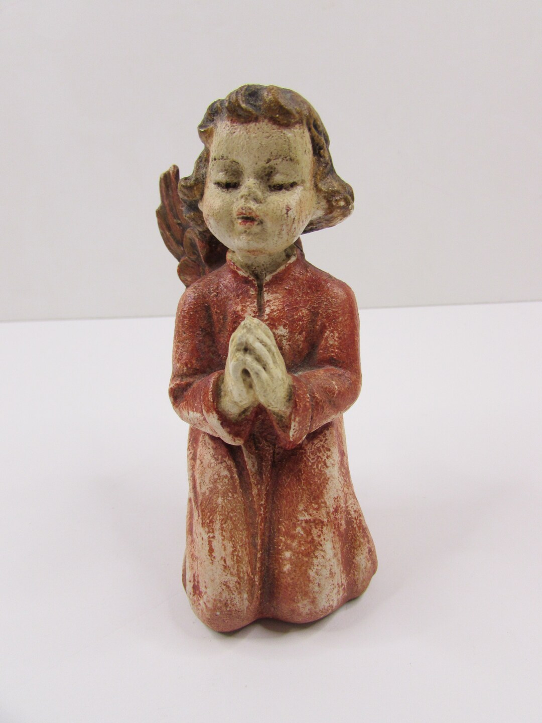 Figurine, Praying Figurine, Angel Praying Figurine, Vintage Girl Angel ...