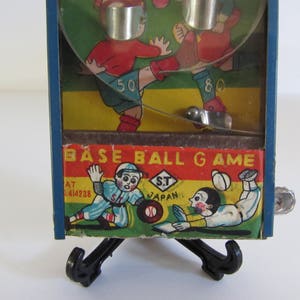 Vintage 1940s Hand Held Pinball Game: Baseball/football Japan Toy - Etsy