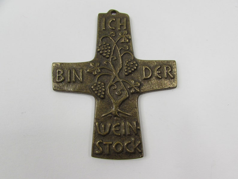 Brass Crosses Religious Wall Decor Religious Brass Wall - Etsy