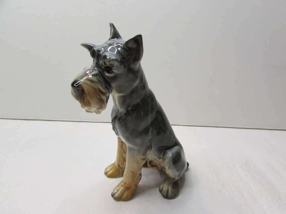 Goebel Schnauzer Vintage Goebel Schnauzer Dog Dog Figurines - Etsy