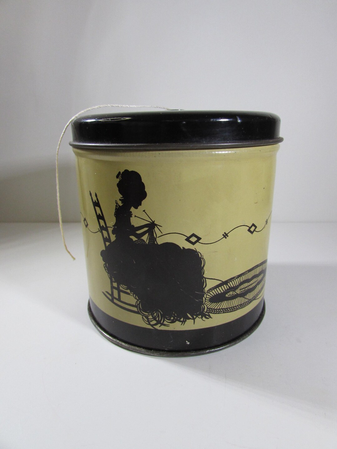 String Holder, Vintage Metal String Holder, Decorative String Holder ...