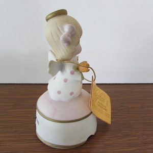 Lefton Music Box, Vintage Lefton Birthday Music Box, Lefton August ...