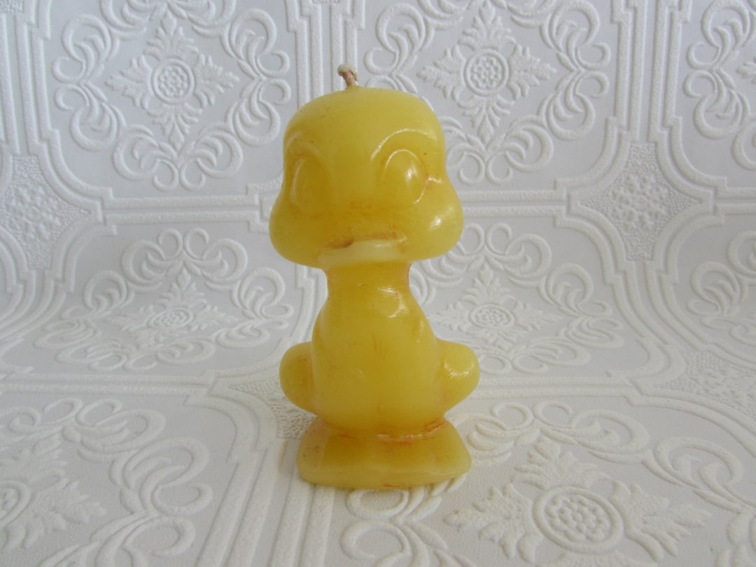 Vintage Yellow Duck Candle: Spring Easter Decor - Etsy