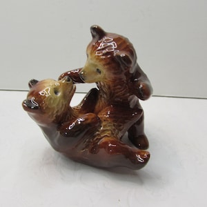 Goebel Bears, Vintage Goebel Wrestling Bears, Goebel Figurine, Goebel ...