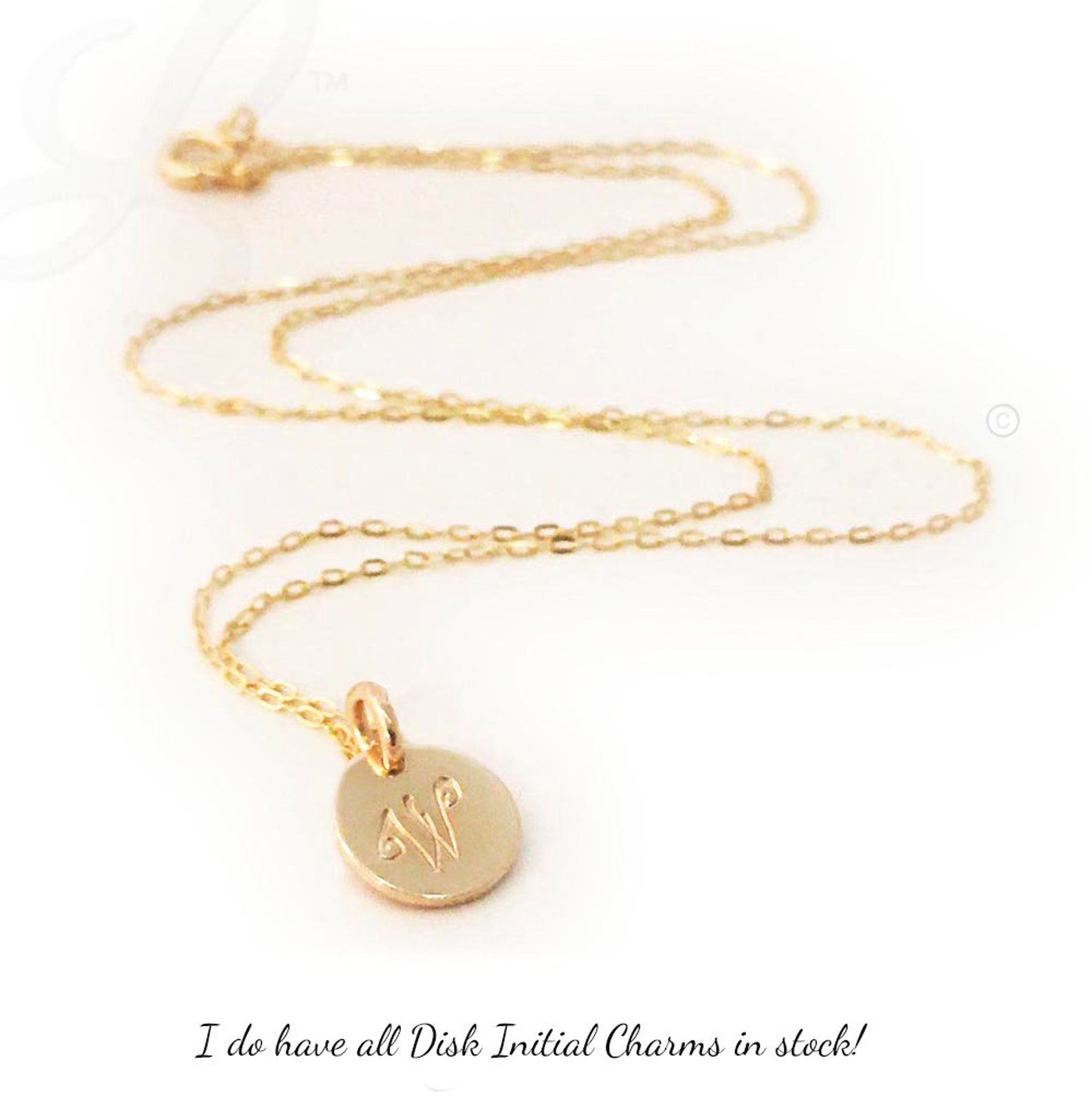 Tiny Gold Letter Blocks Gold Name Necklace Gold Letter - Etsy