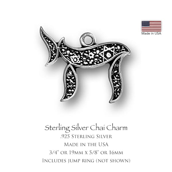 Chai Charm - Etsy