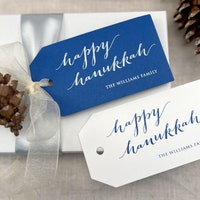 Hanukkah Gift Tags - Etsy