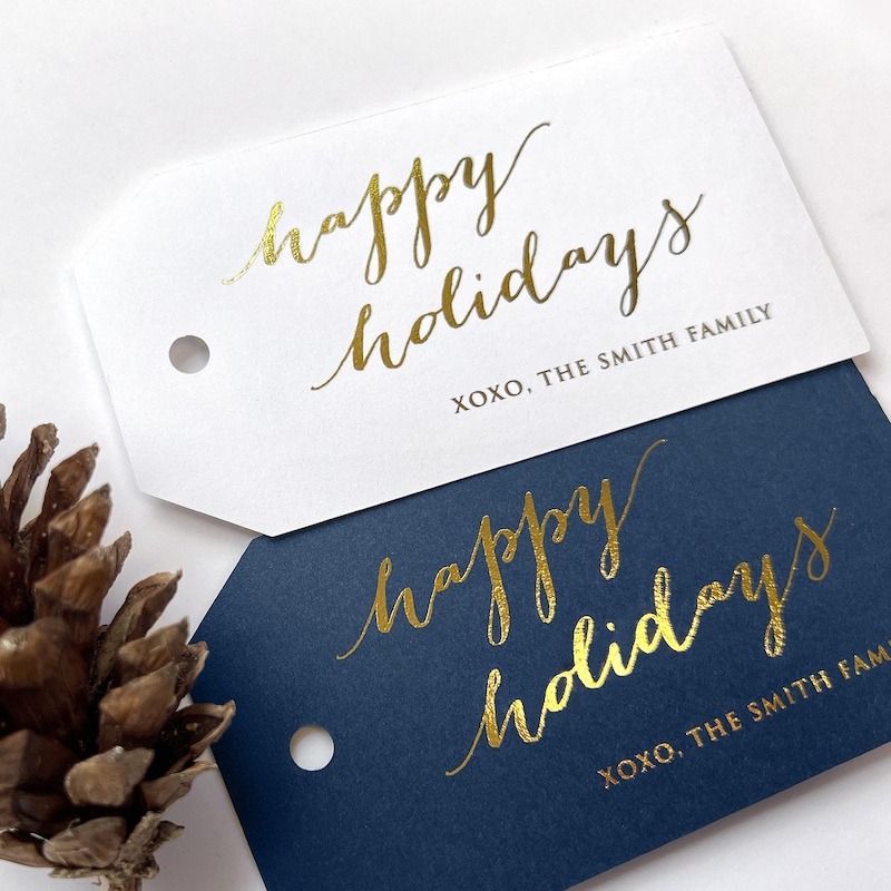 Foil Holiday Gift Tags - 60+ Gift Ideas for 2026