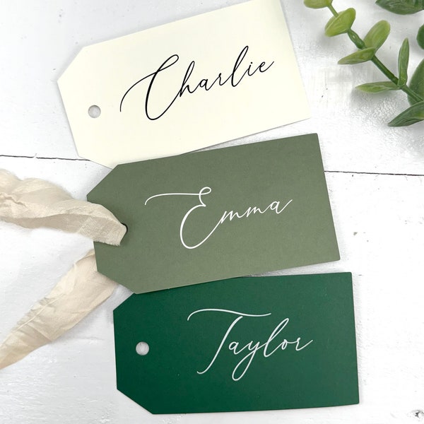 Green Tag String - Etsy