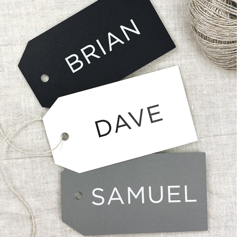 Men in Black Name Tags - Etsy