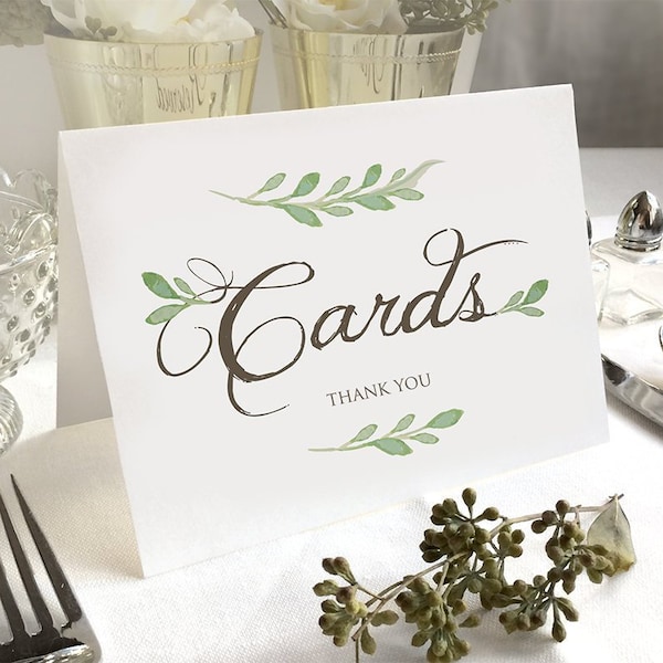 Card Box Sign - Etsy