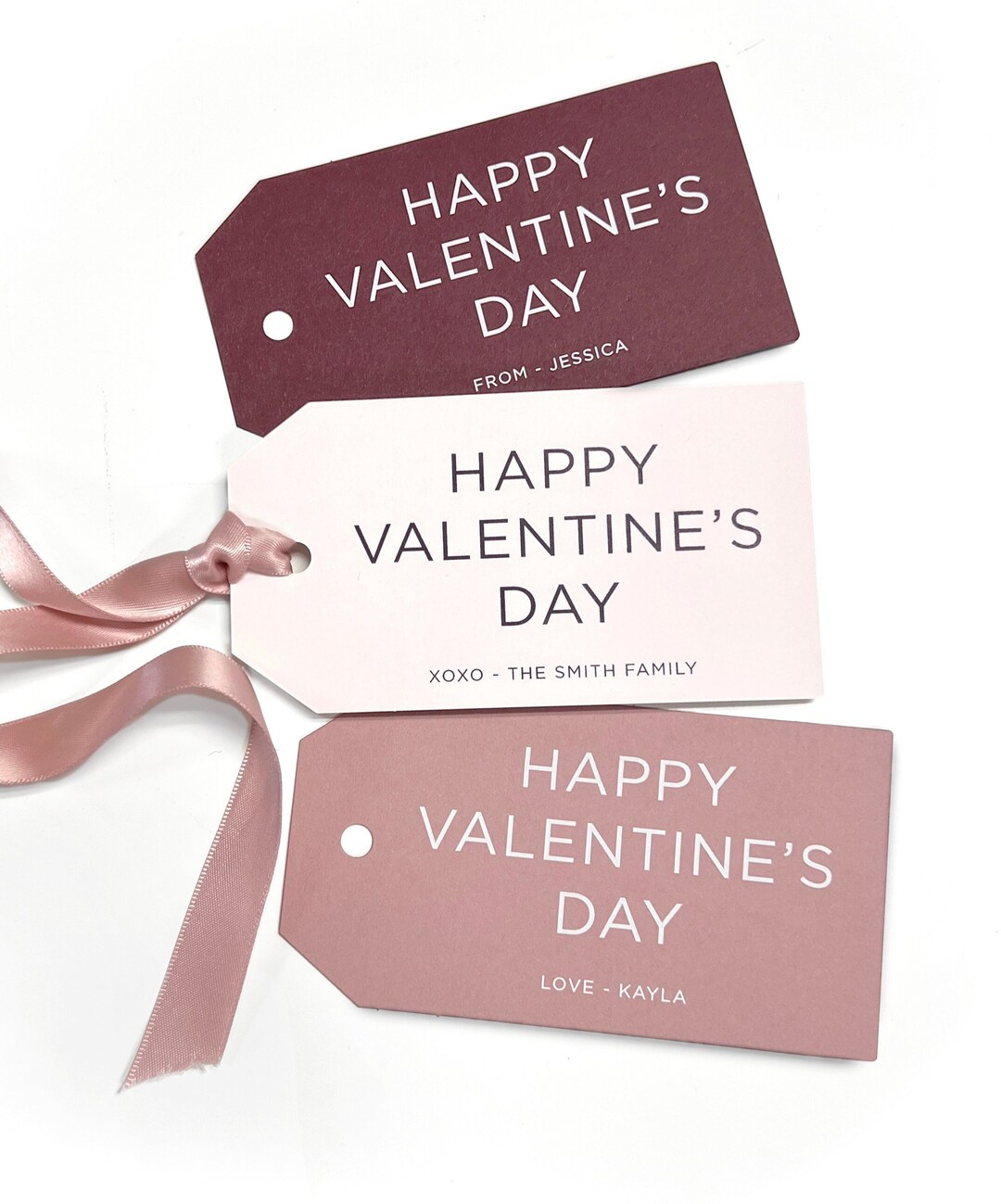 Valentines Day Gift Tags, Valentines Day Custom Party Tags, Kids ...