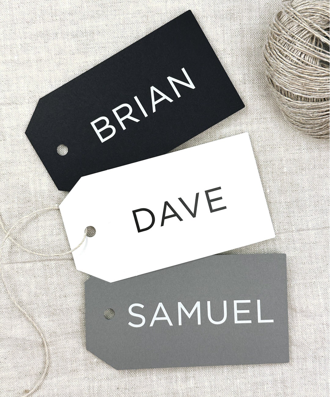 Groomsman Gift Tags, Best Man Name Tags, Printed Groomsmen Gift Tags ...