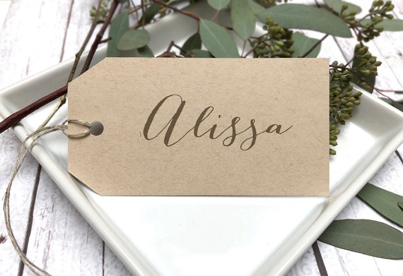 Customized Gift Tags Personalized Name Tags Personalized | Etsy