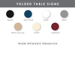 Cards and Gifts Table Sign, Navy Blue Gifts Sign, Modern Minimalist ...