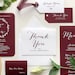 Maroon Wedding Program Fans, Printed, Includes Wooden Sticks, Maroon ...