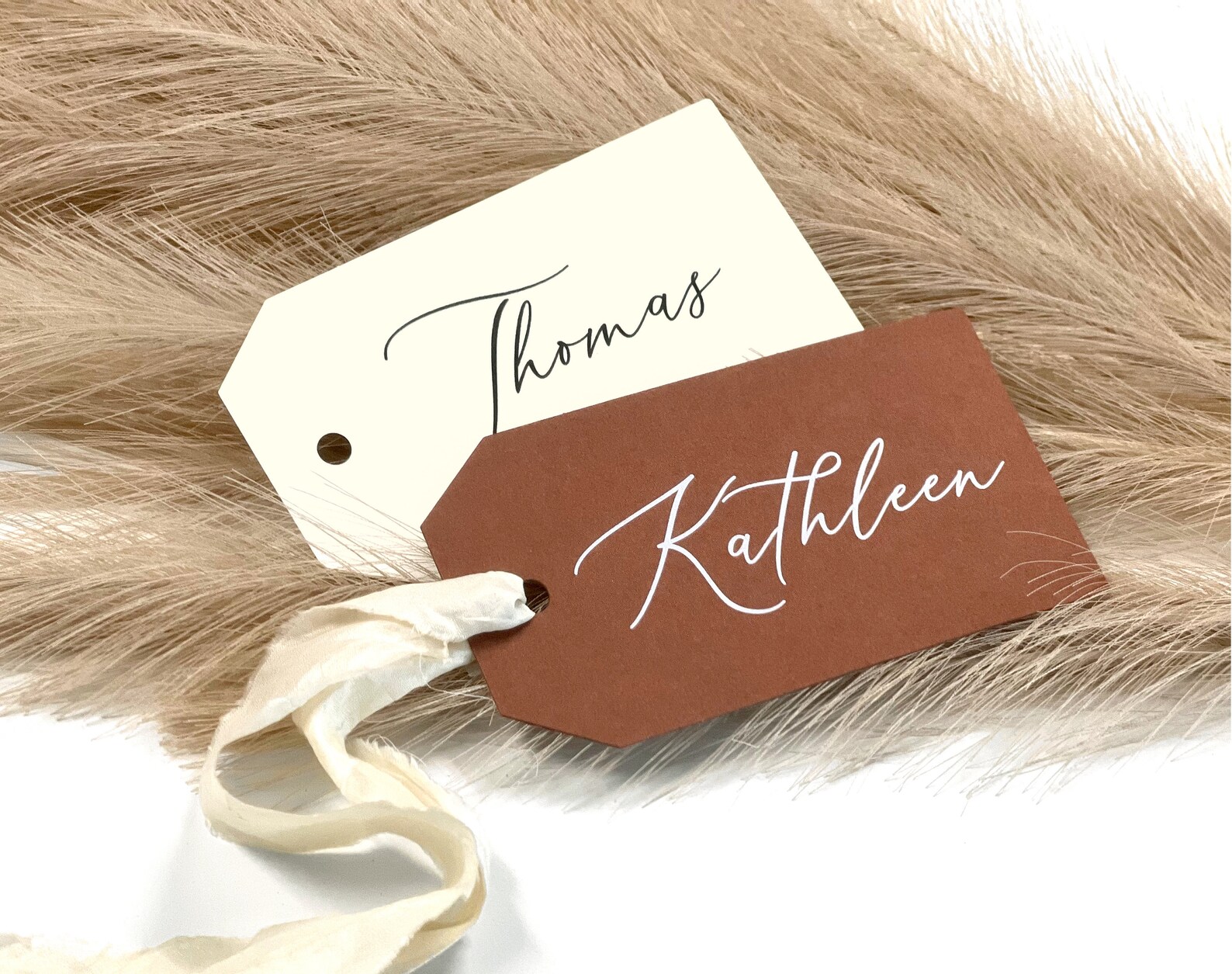 Name Tag Cards Printed Bridesmaid Gift Tags Navy Blue Favor - Etsy