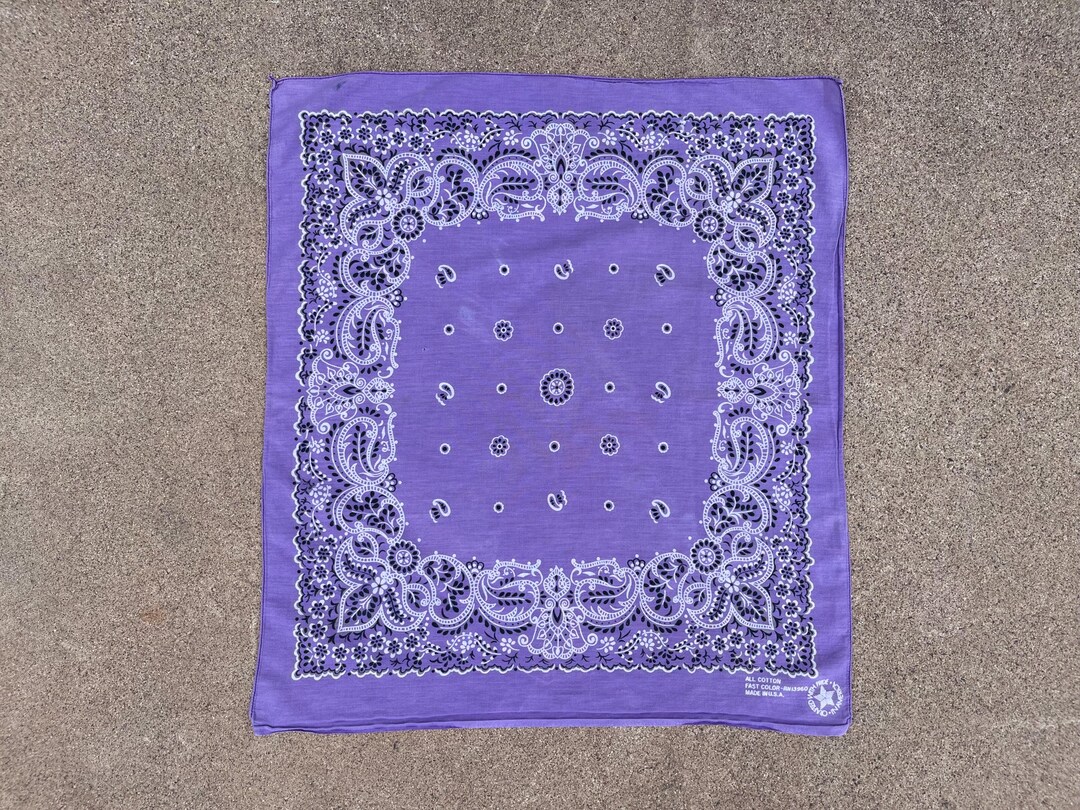 BEAT to HELL Rare Vintage 80s Light Purple All Cotton Fast Color USA ...