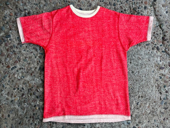RARE Vintage 60s Deadstock Reversible Red Ringer Mayo… - Gem