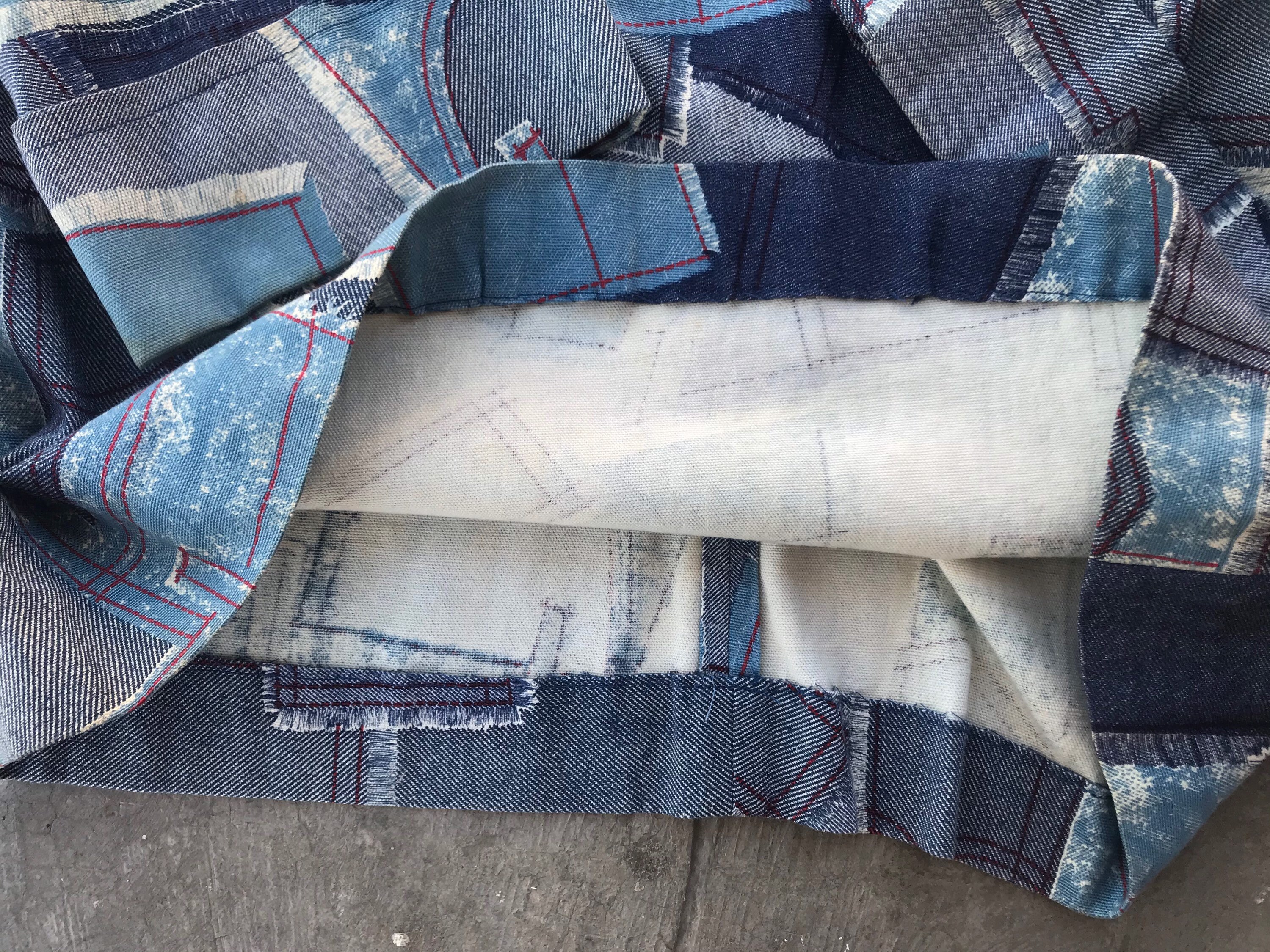 Rare Vintage 70s Denim Blue Jean Print Pullover Polo Shirt M | Etsy