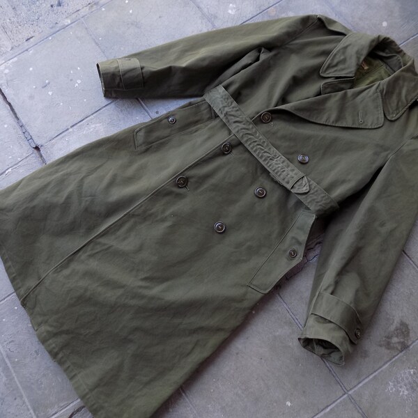 Army Green Coat - Etsy