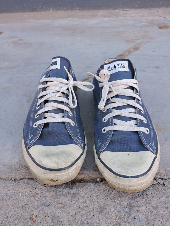 Converse All Star Low Tops Neon Blue