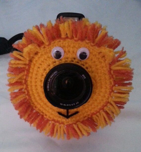 Crochet Lion Lens Buddy. 50-85mm Lens Diameter. PATTERN | Etsy