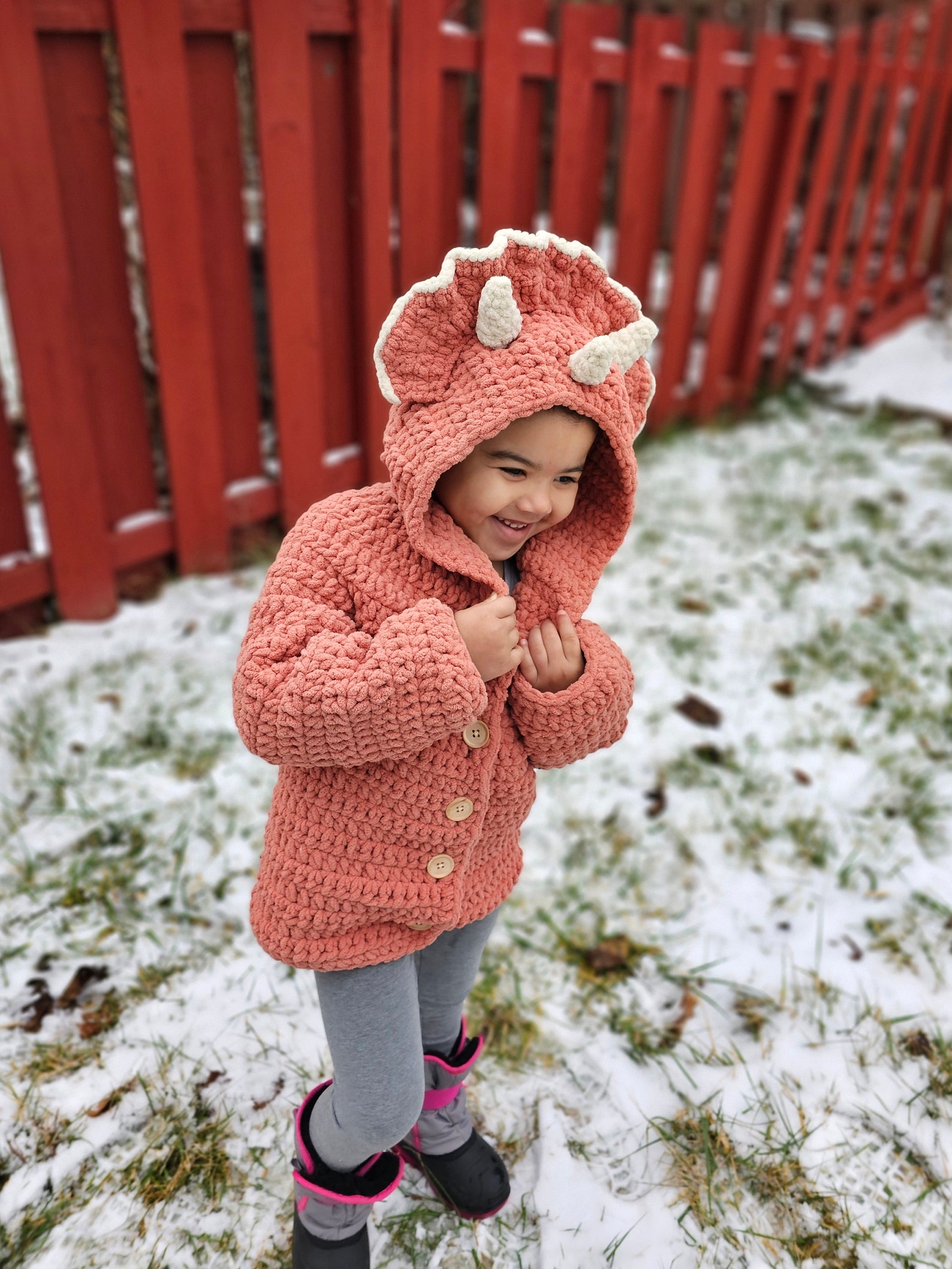 Crochet Triceratops Sweater Pattern. Dinosaur Sweater. Kids Sweater ...