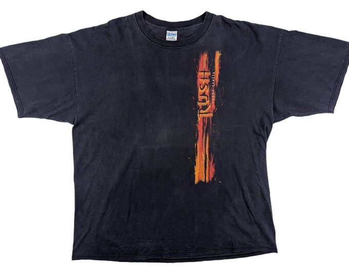 Vintage RUSH T-shirt 2002 Rush Band Graphic Tee Vapor Trails Music ...