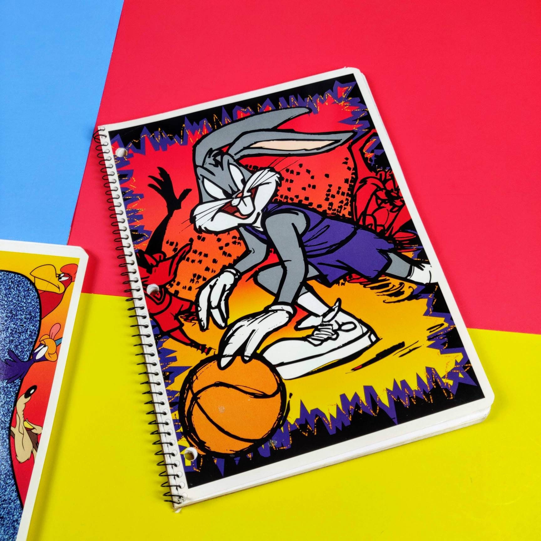 SET of 2 Looney Tunes Notebooks Warner Bros Bugs Bunny Taz - Etsy UK