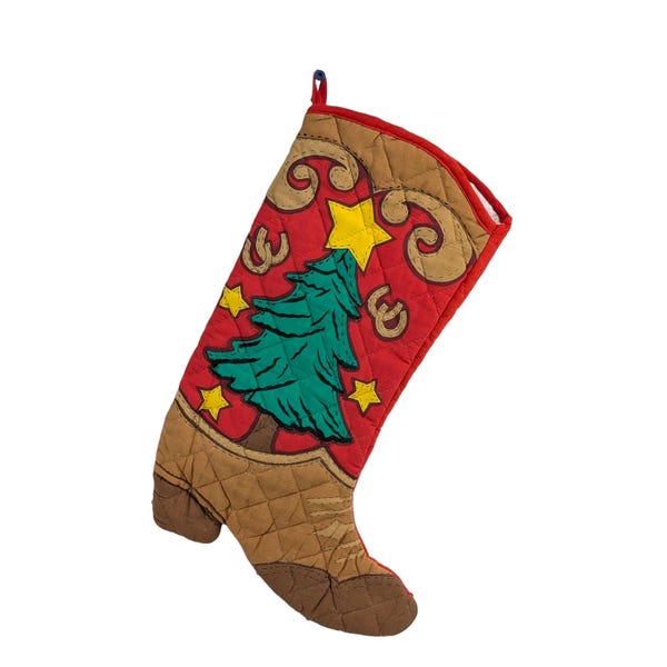 Cowboy Boot Stocking - Etsy
