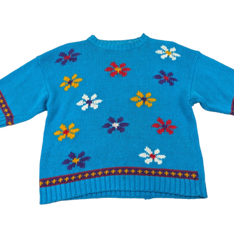 Flower Sweater - Etsy