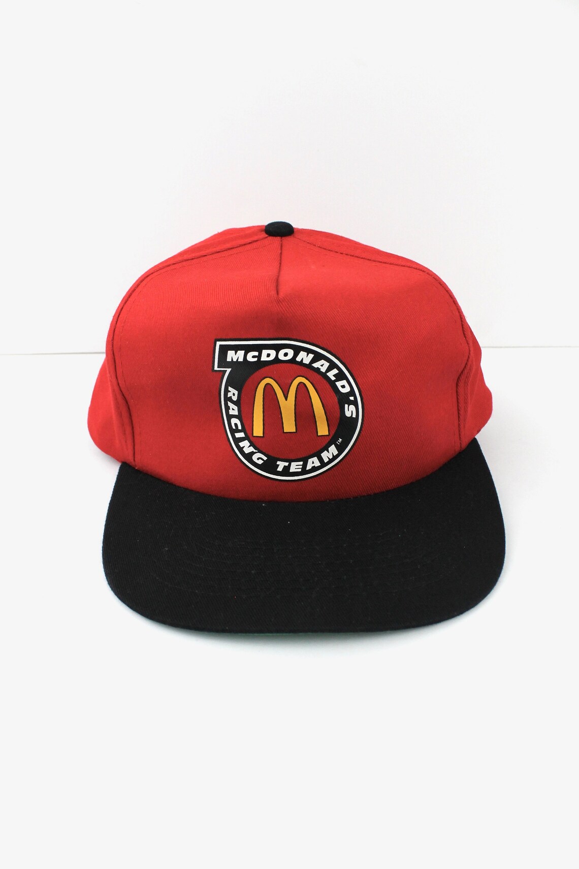 90s Vintage MCDONALD'S Hat McDonald's Racing Team Snap | Etsy