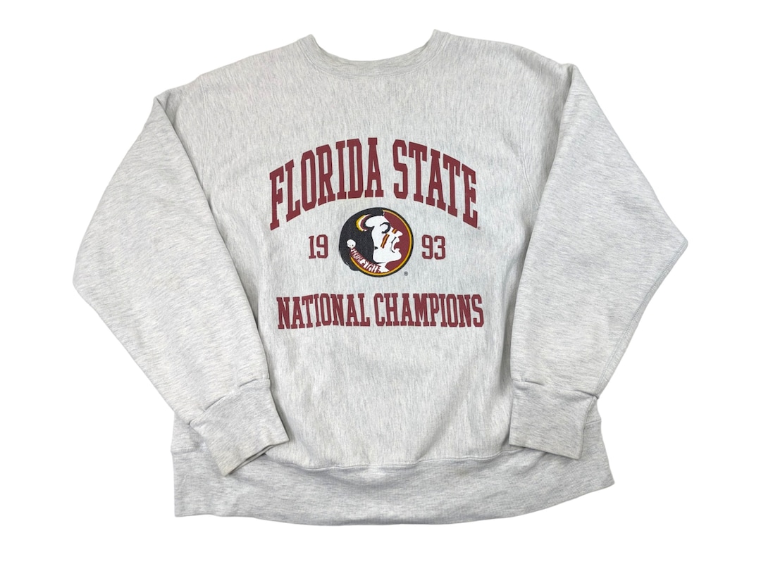 90s Vintage FSU Sweatshirt Florida State University Seminoles Pullover ...