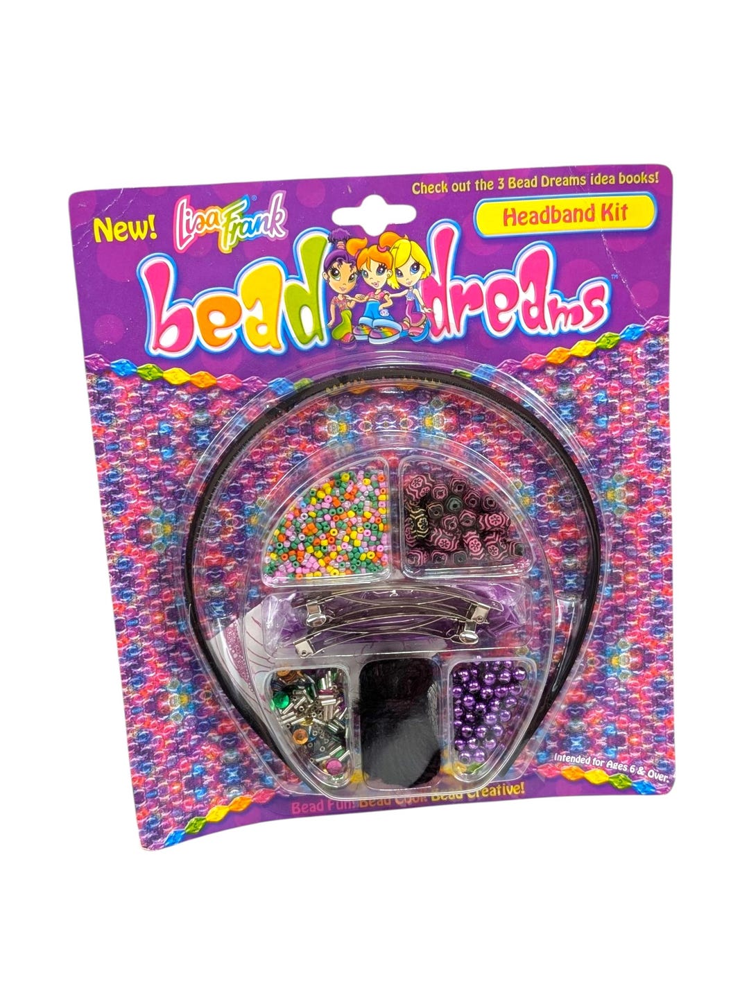 Vintage Lisa Frank Bead Dreams Headband Craft Kit - Etsy