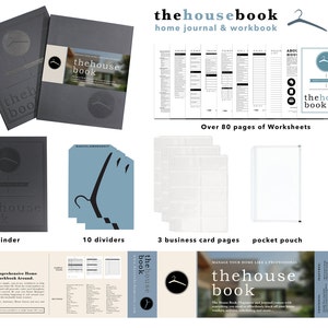 The DTBD Housebook - PREMIUM PRINTED Home Management and Organization ...