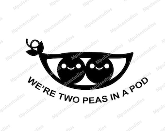 Peas in a Pod Svg | Etsy