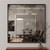 Framed Antiqued Mirror. Square Mirror With Hand Made Antiqued and ...
