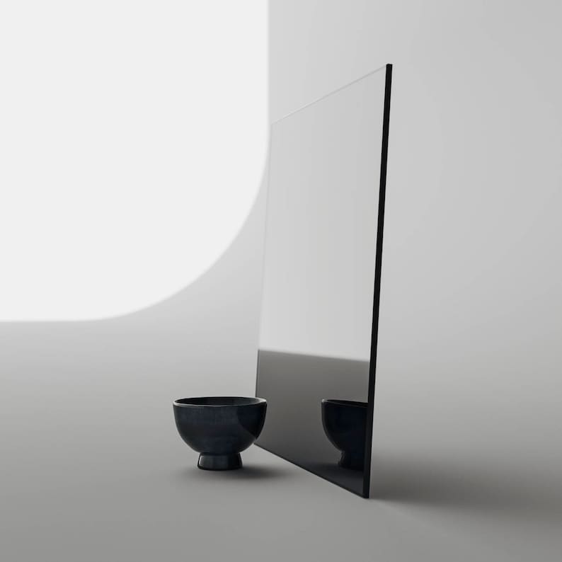 Custom Black Mirror Panel 24.25” W * 18” L - Etsy