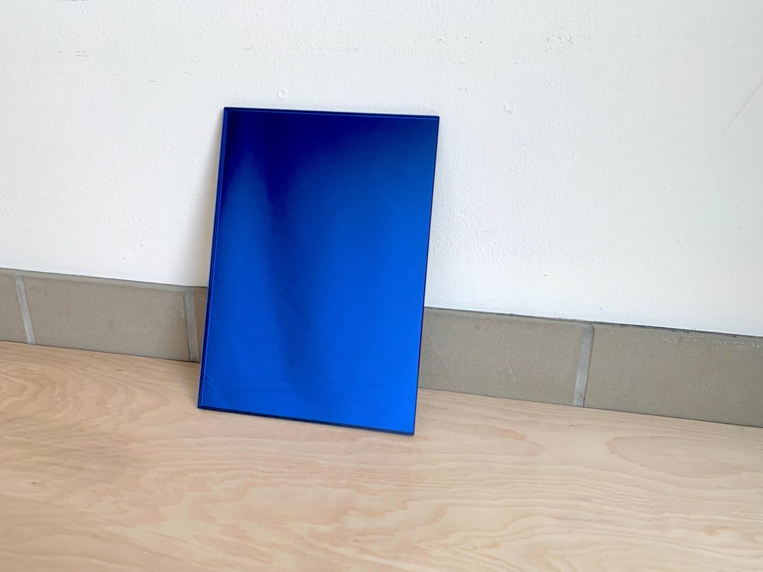 Cobalt Blue Mirror Swatch - Etsy