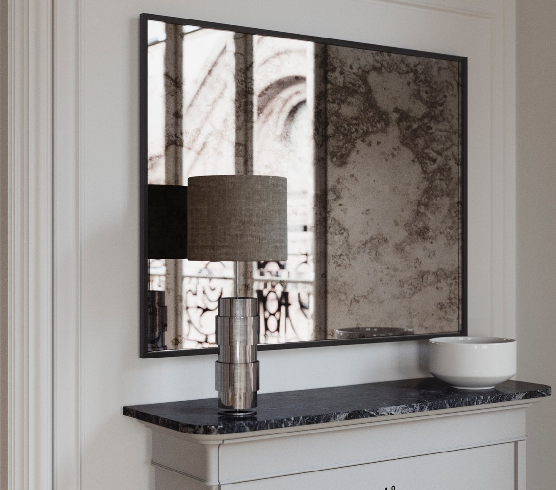 55 H X 45 W Custom Version of This Antiqued Mirror - Etsy