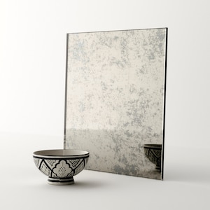 Speckled Antiqued Mirror Swatch - Etsy