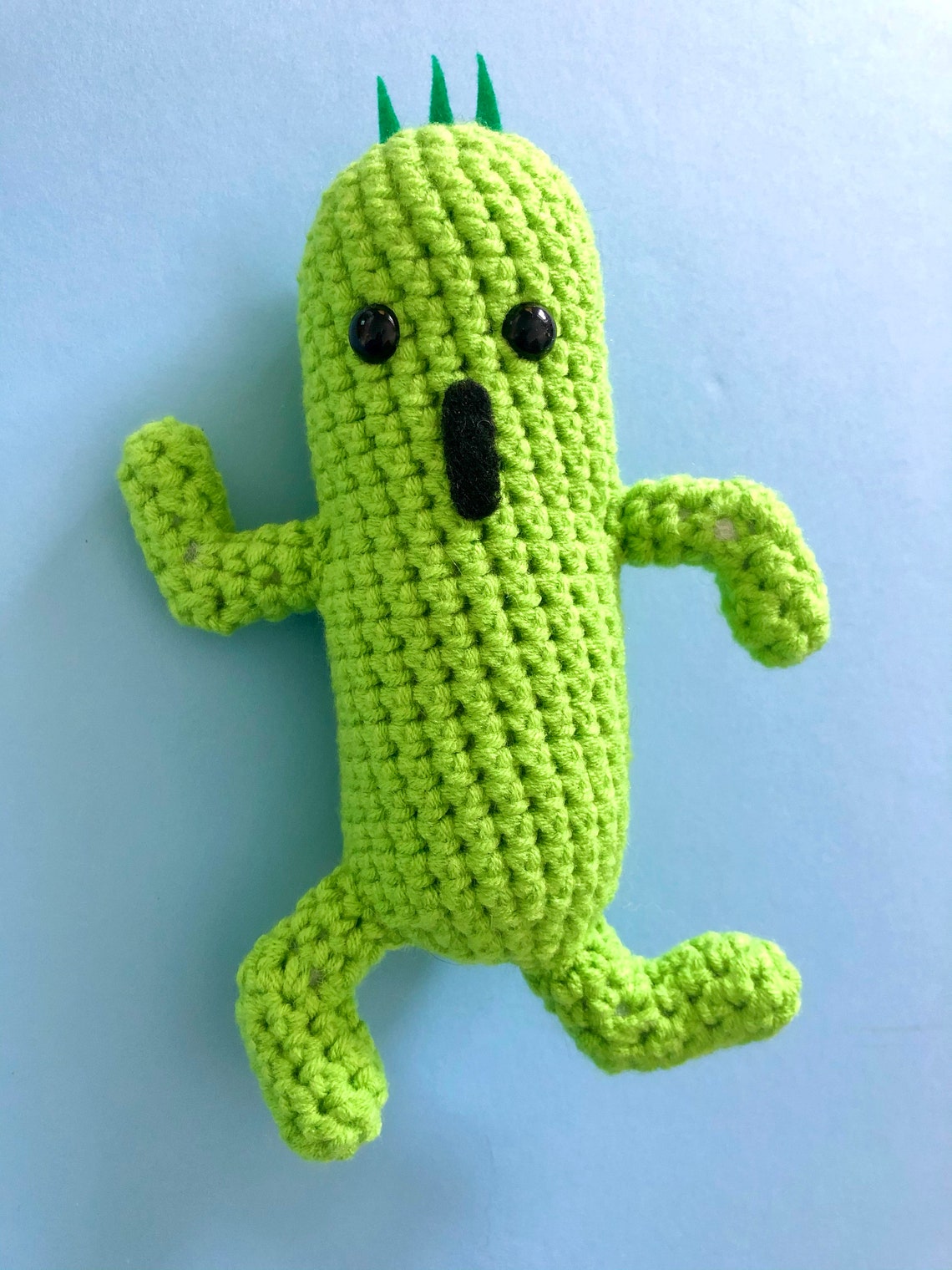 Cactuar Amigurumi Plush Pattern - Etsy