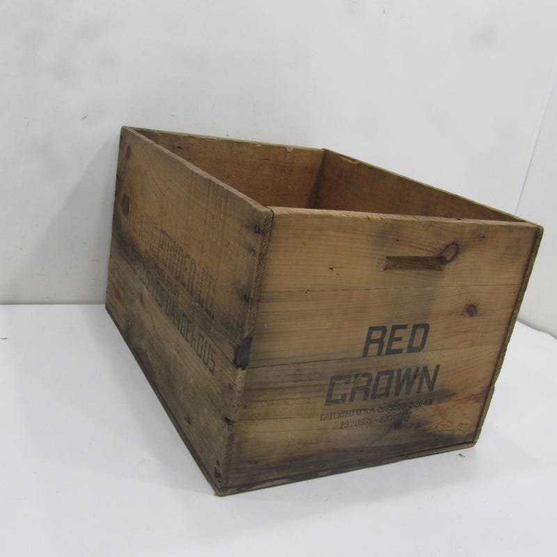 Wooden Crates - Etsy