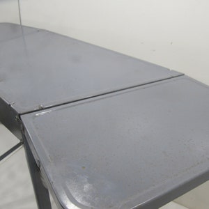 Vintage Metal Cart, Typing Stand, Folding Typing Table With Casters ...