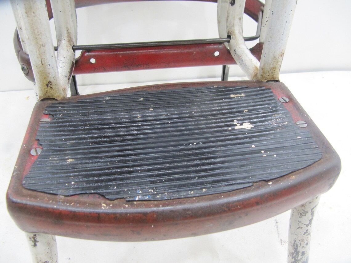 Vintage Kitchen Stool Cosco Step Stool Folding Step Stool - Etsy