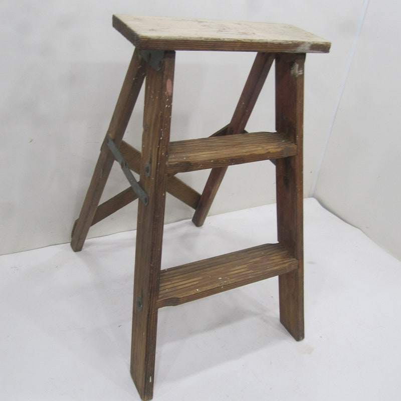 Vintage Step Stool - Etsy