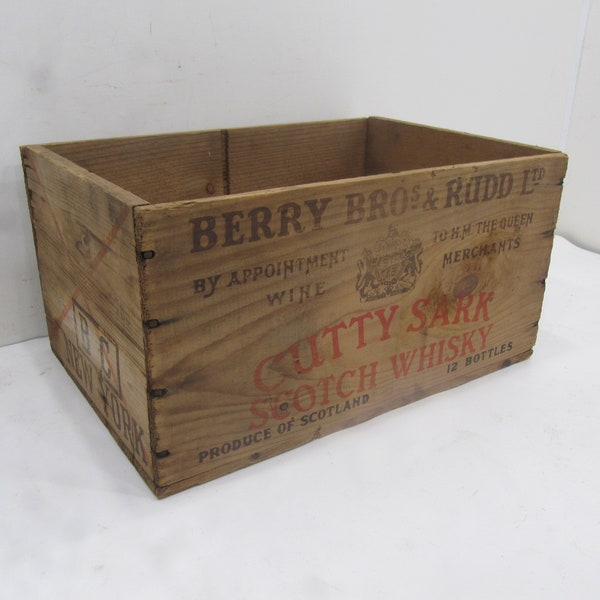 Wood Crate - Etsy