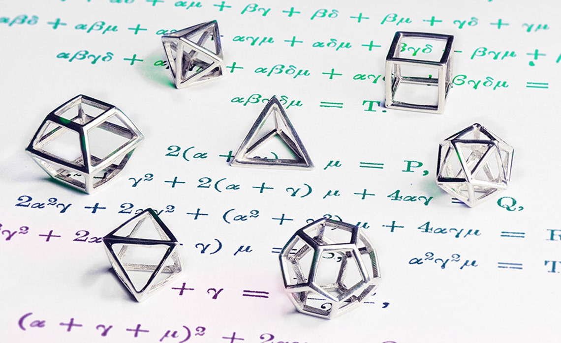 Cast Pentagonal Double Pyramid Pendant or Charm d10 - Etsy